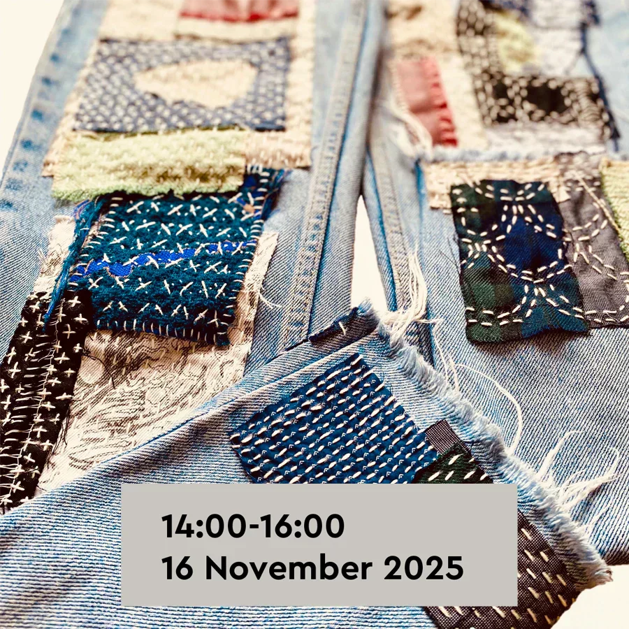 Sashiko + Boro Stitch ~ Japanese Mending Workshop – ALKEMI store