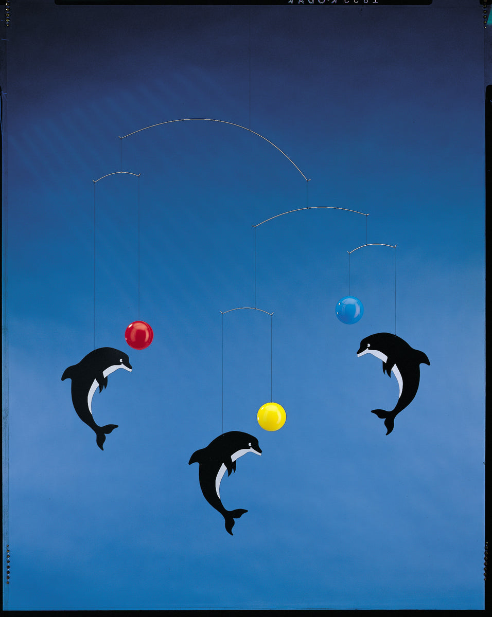 Leaping Dolphins Mobile in Multi Colours – ALKEMI store