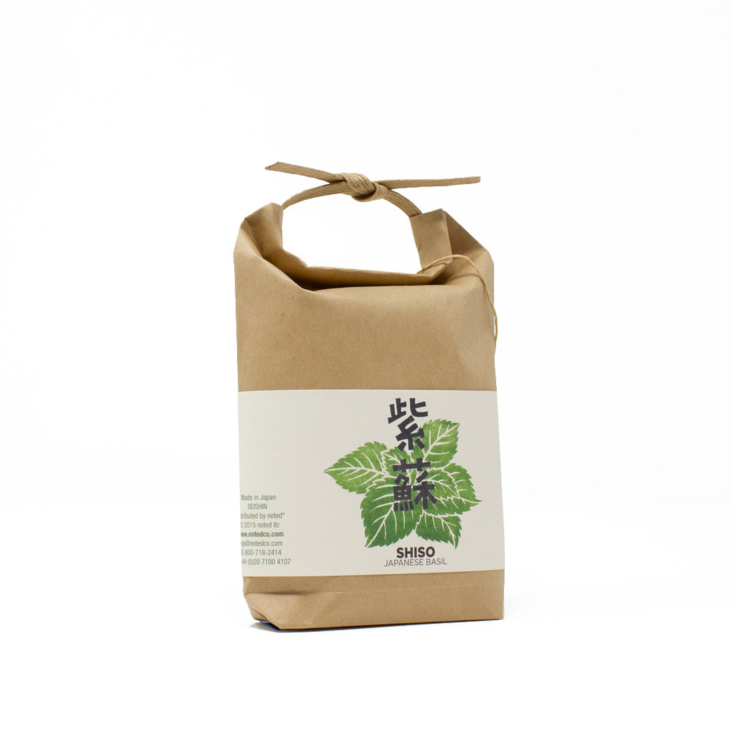 Grow Your Own Japanese Herb Kit in Japanese Paper Bag - Shiso – ALKEMI ...